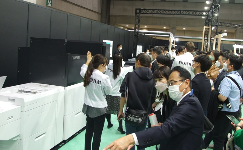「IGAS2022開幕！ 富士フイルムブース速報 |富士フイルムグローバルグラフィックシステムズ」